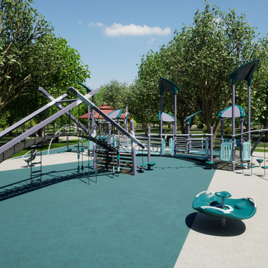 Parques infantis inclusivos - Evos URBADIS | por microarquitectura